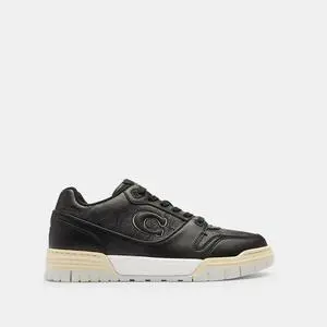COACH Soho Sneaker In Signature Canvas - Charcoal/black