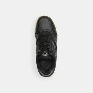 COACH Soho Sneaker In Signature Canvas - Charcoal/black