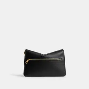 COACH Chain Tabby Shoulder Bag - Brass/black