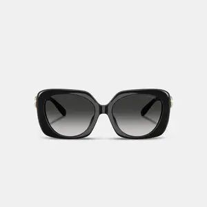 COACH Oversized Square Sunglasses - Black