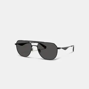 COACH Navigator Sunglasses With C Hardware - Black