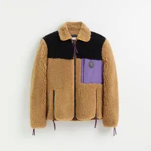COACH® Restored Colorblock Shearling Jacket