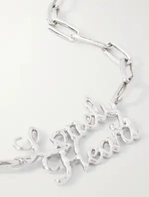 Jil Sander Silver Tone Jewelry