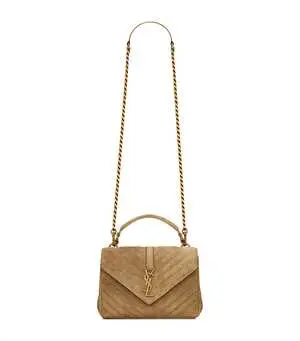 Saint Laurent Medium Collège Top-handle Bag - Green