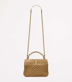 Saint Laurent Medium Collège Top-handle Bag - Green