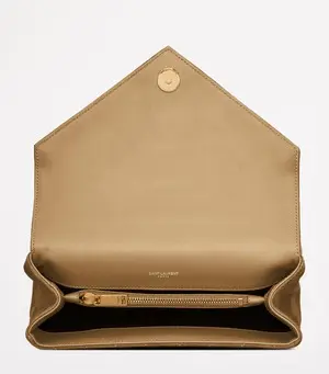 Saint Laurent Medium Collège Top-handle Bag - Green
