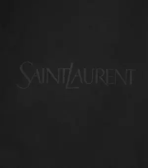 Saint Laurent Water-repellent Windbreaker - Black