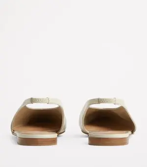 Bottega Veneta Sofia Slingback Ballet Flats - White
