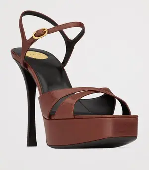Saint Laurent Debbie Platform Sandals 85