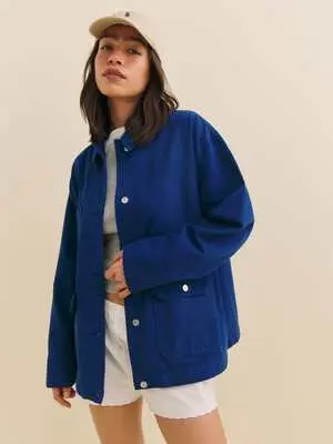 REFORMATION Callum Denim Chore Jacket