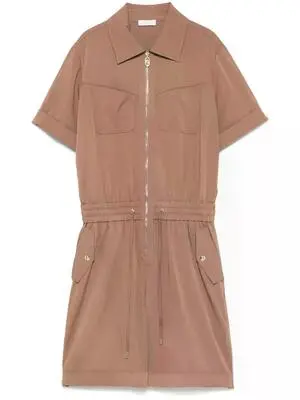 Liu Jo Half-zip Playsuit