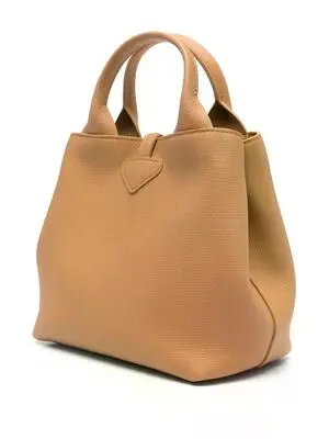 Longchamp Le Roseau Small Tote Bag - Brown