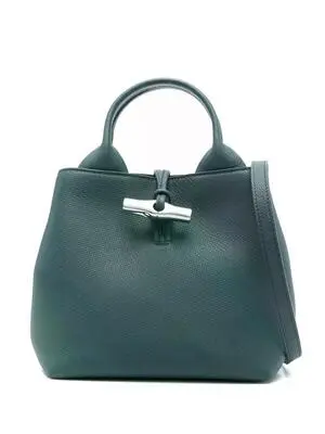 Longchamp Le Roseau Small Tote Bag - Blue
