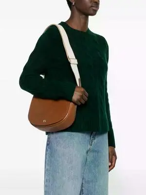 Longchamp Pure M Shoulder Bag - Brown
