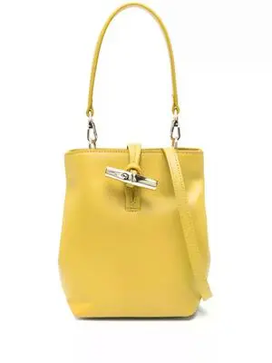 Longchamp Mini Le Roseau Bucket Bag - Yellow