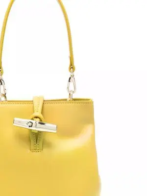 Longchamp Mini Le Roseau Bucket Bag - Yellow