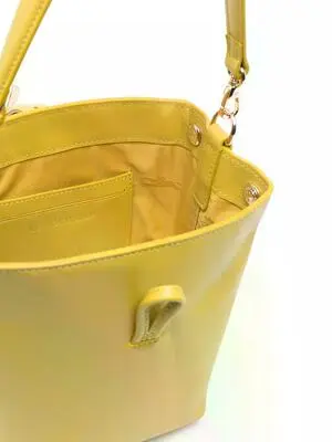 Longchamp Mini Le Roseau Bucket Bag - Yellow