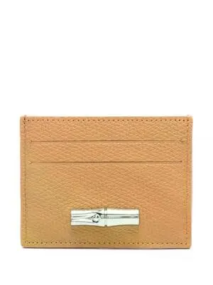 Longchamp Le Roseau Card Holder - Brown