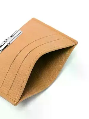 Longchamp Le Roseau Card Holder - Brown