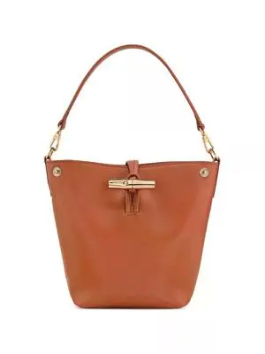 Longchamp Silver Tone Bucket Bags