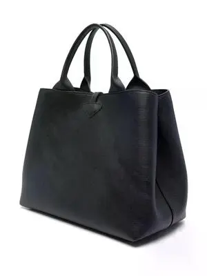 Longchamp Le Roseau Large Tote - Black