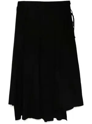 Yohji Yamamoto Pleated Skirt