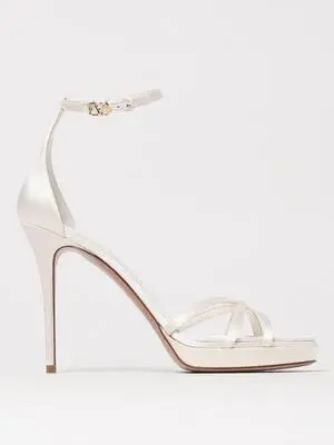 Valentino Garavani Strappy Platform Stiletto Sandal - Ivory