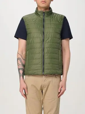 FAY Quilted Vest - Green