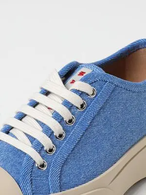 Marni Lace-up Sneakers - Sky Blue