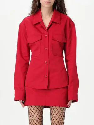 COURREGES Button-up Shirt With Pocket Detail