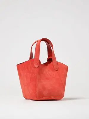 Giorgio Armani Suede Handbag - Orange