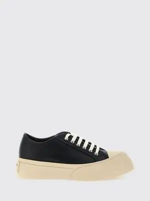 Marni Pablo Low-top Calfskin Sneakers With Platform Sole