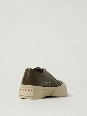 Marni Lace-up Sneakers - Sage