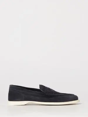 John Lobb Pace Suede Loafers - Blue