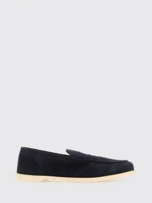 John Lobb Pace Suede Loafers - Blue
