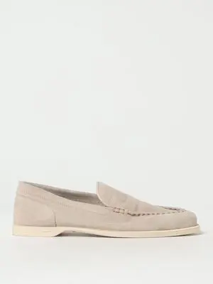 John Lobb Pace Suede Loafers - Sand