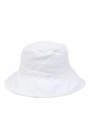 Hat Attack Hat Attack Washed Cotton Crusher Bucket Hat White