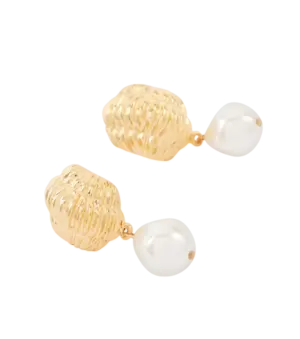 JENNIFER BEHR Asha Faux Pearl Earrings