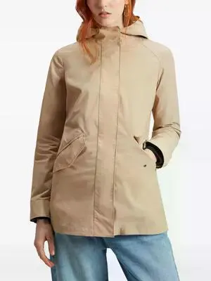 Woolrich Hooded Parka Coat - Neutrals