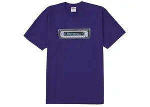 Supreme Receiver Tee Shirt - Purple