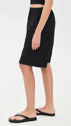 Enza Costa Twill Bermuda Shorts