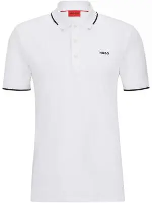 Hugo Dinoso Polo Shirt - White