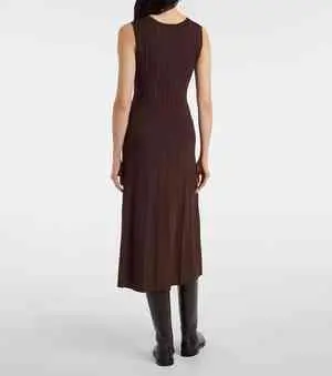 JOSEPH Pleated Midi Dress