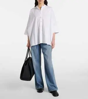 JOSEPH Congo Oversized Cotton Poplin Shirt