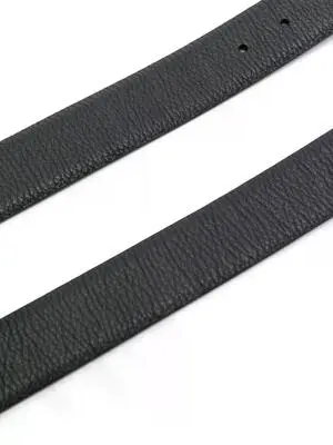 Canali Leather Belt - Black