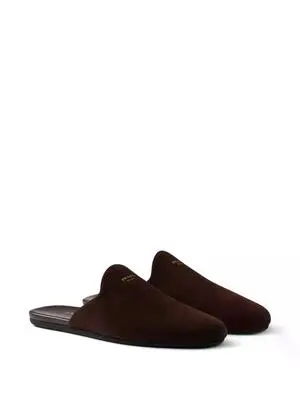 Prada Suede Slippers
