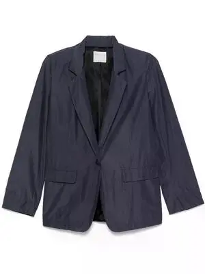 FORTE_FORTE Single-breasted Blazer - Blue