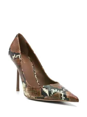 LE SILLA 110mm Snakeskin-print Pumps