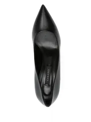 Casadei 80mm Leather Pumps