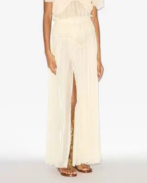 Isabel Marant Rolande Maxi Skirt - Ecru